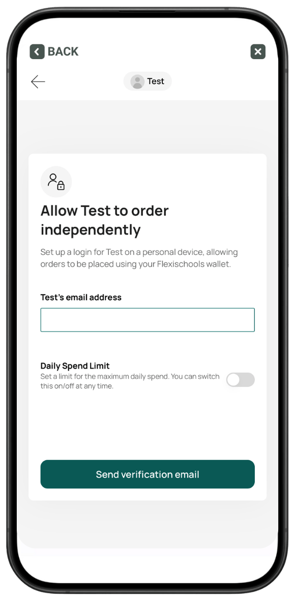 Can I give my student their own login to place orders?
