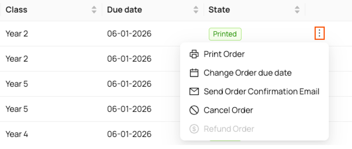 Guide: Print and manage orders using the Supplier Portal