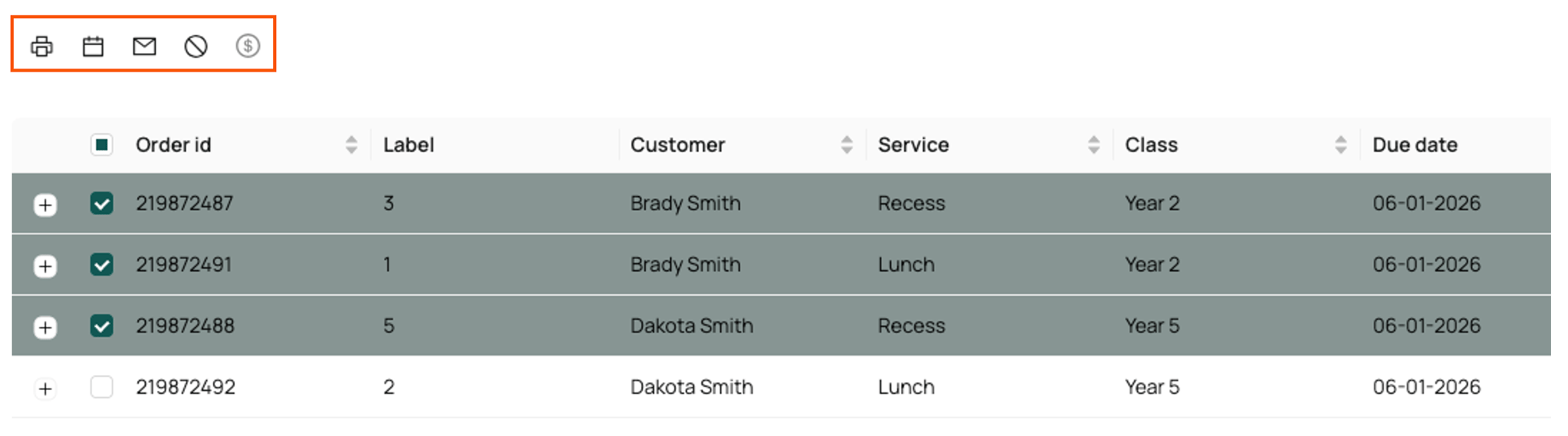 Guide: Print and manage orders using the Supplier Portal
