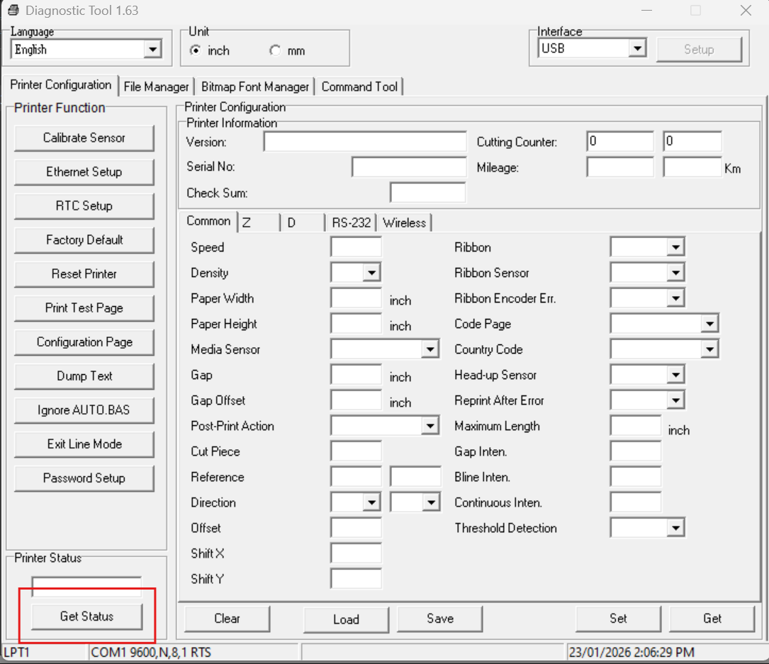 TSC Printer Black - My labels are printing over numerous labels