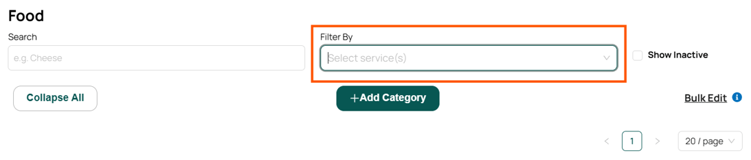 How To Make Menu Changes