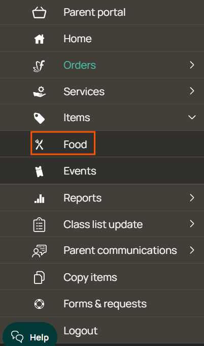 How to add and manage item options
